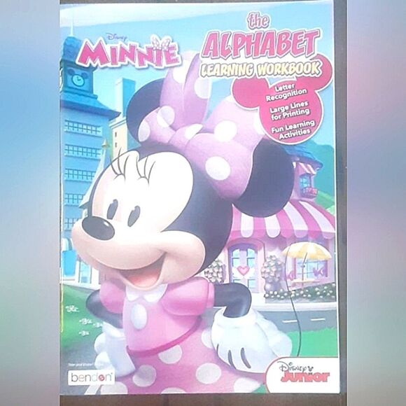 Bendon | Other | Disneyminnie Mouse Alphabet Learning Workbook | Poshmark
